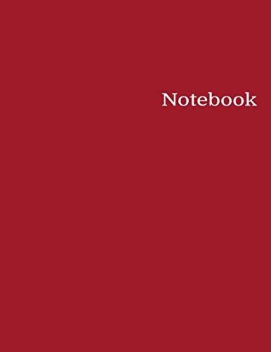 Notebook: unlined Notebook Journal Carnet - Large (8.5 x 11 inches ...