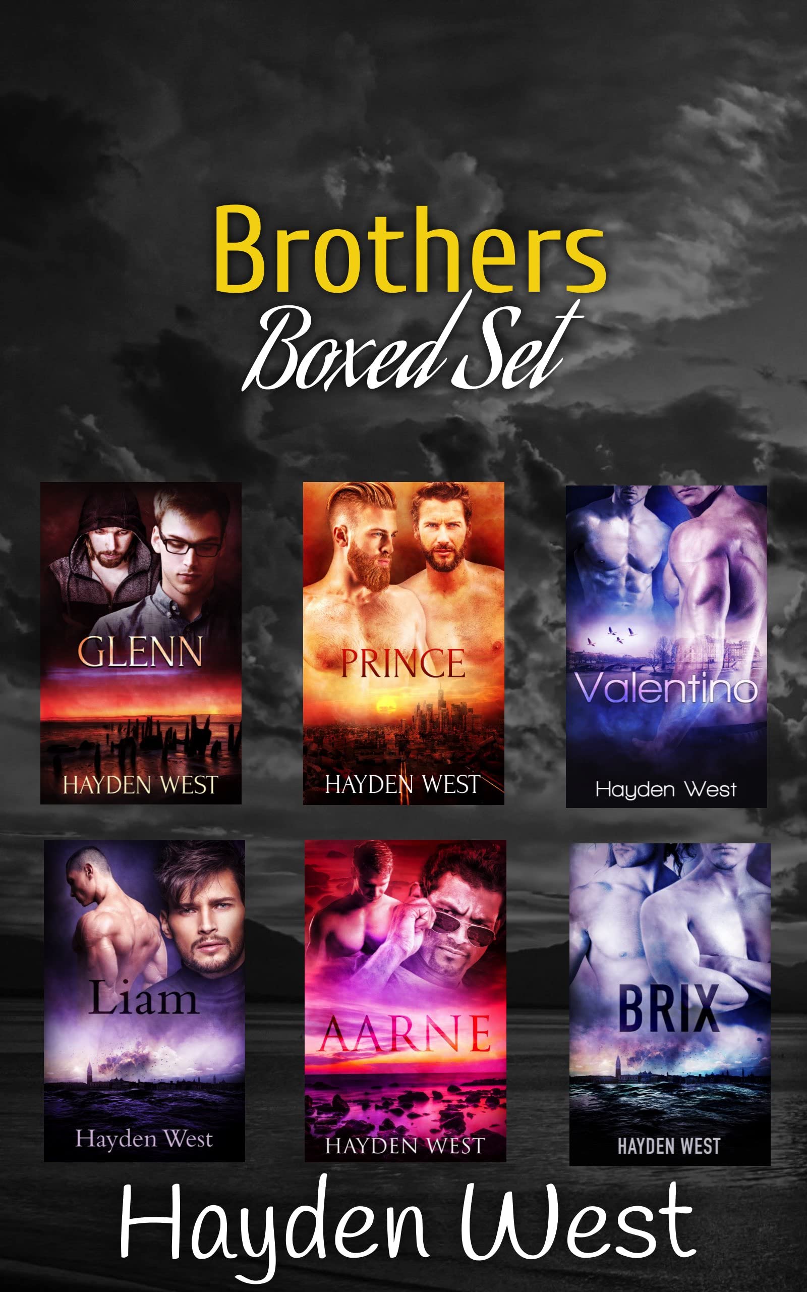 Brothers Boxed Set: Books 1-6, containing Glenn, Prince, Valentino ...