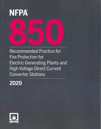 NFPA 850: Recommended Practice for Fire Protection for Electric ...