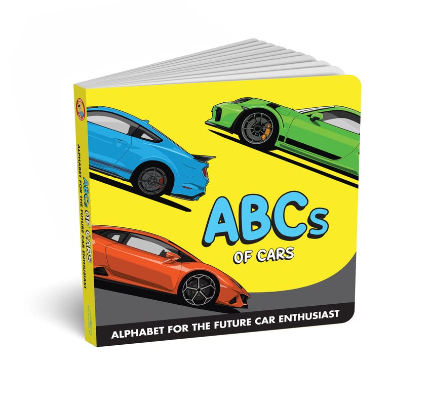 ABCs of Cars Baby Book - A Fun Alphabet Car Book for Future Racing Fans ...