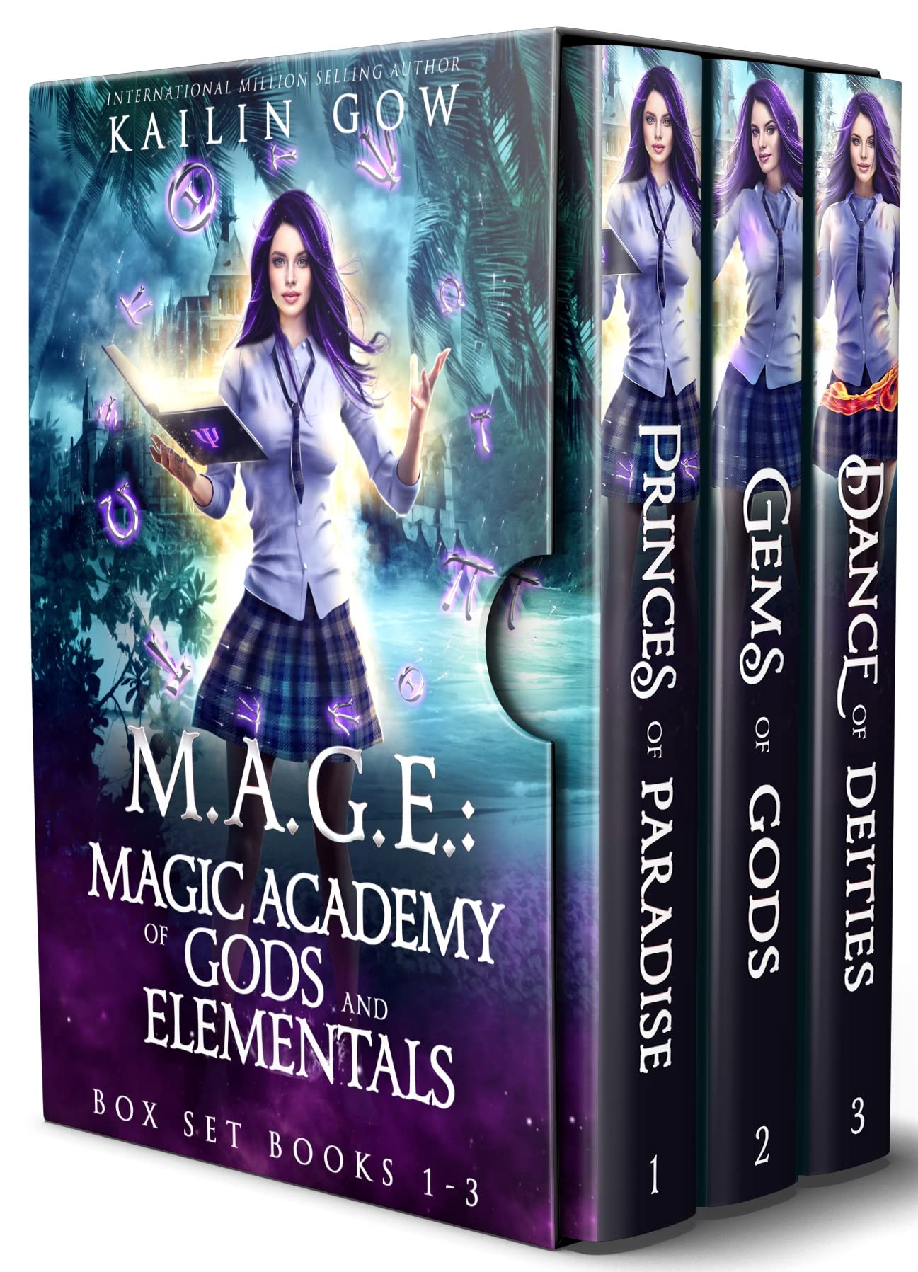 M.A.G.E. (Magical Academy of Gods and Elementals) Box Set Books 1 - 3 ...
