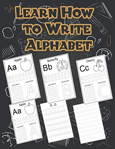 Lean how to write alphabet: Write-On Wipe-Off Let's Write Letters by ...