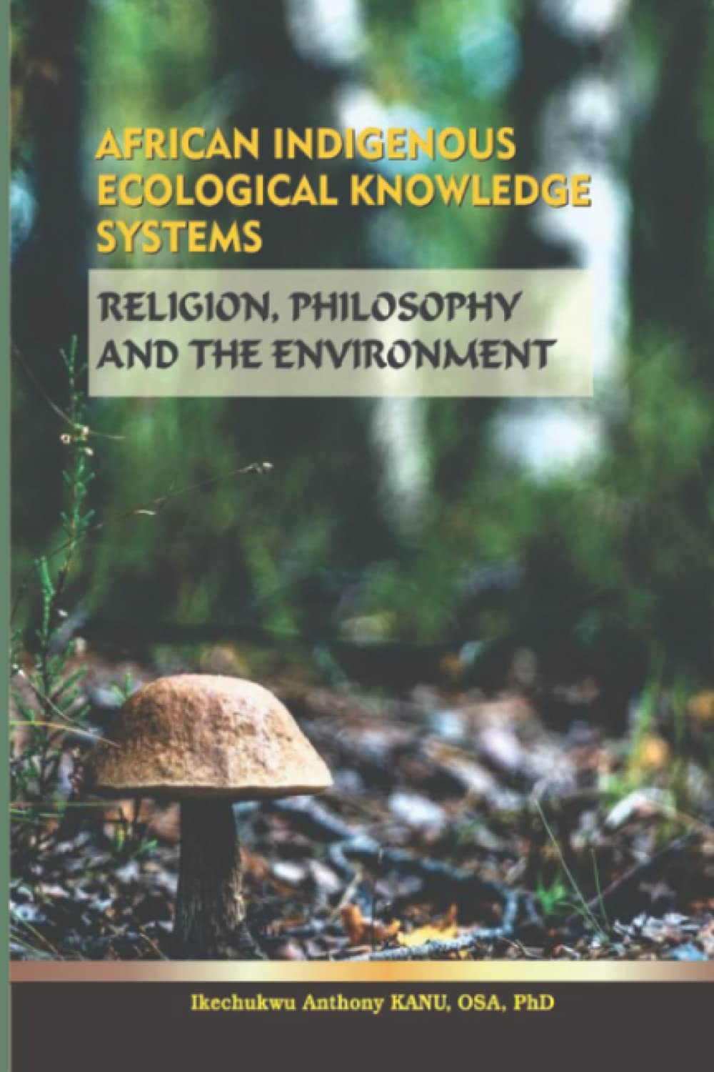 AFRICAN INDIGENOUS ECOLOGICAL KNOWLEDGE SYSTEMS: Religion, Philosophy ...