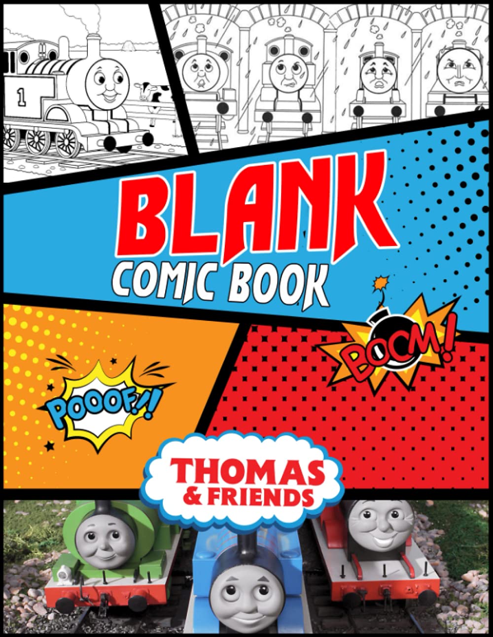 Thomas and Friends Blank Comic Book: Are You Ready To Make This Book ...