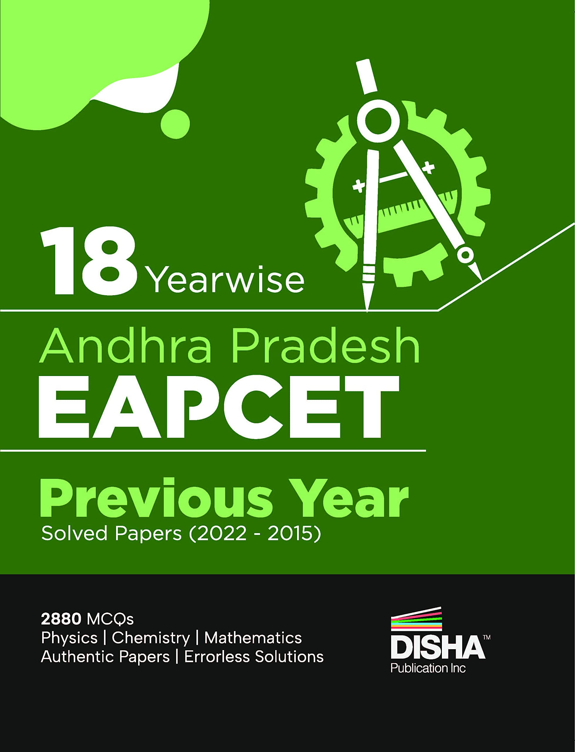 18 Yearwise Andhra Pradesh EAPCET Previous Year Solved Papers (2022 - 2015) | Physics, Chemistry ...