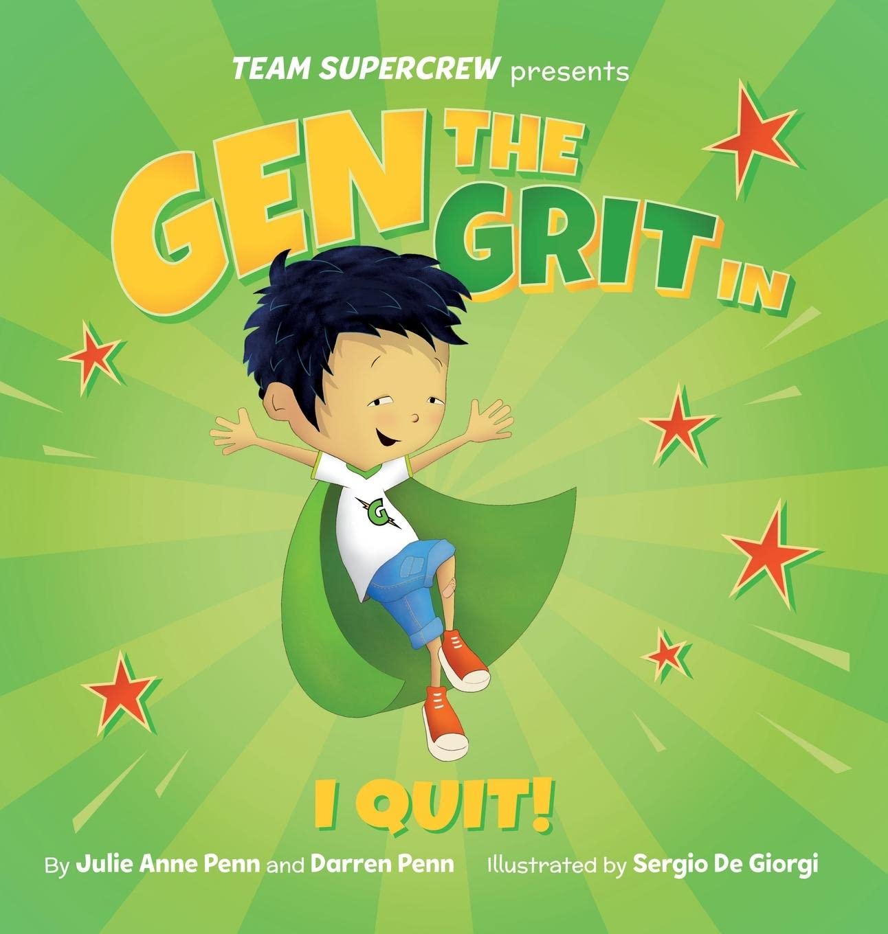 Gen the Grit in I Quit!: A children's book about big emotions ...