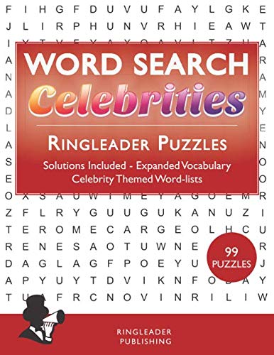Word Search Celebrities: 99 Themed Wordsearches Celebrity Edition Find ...