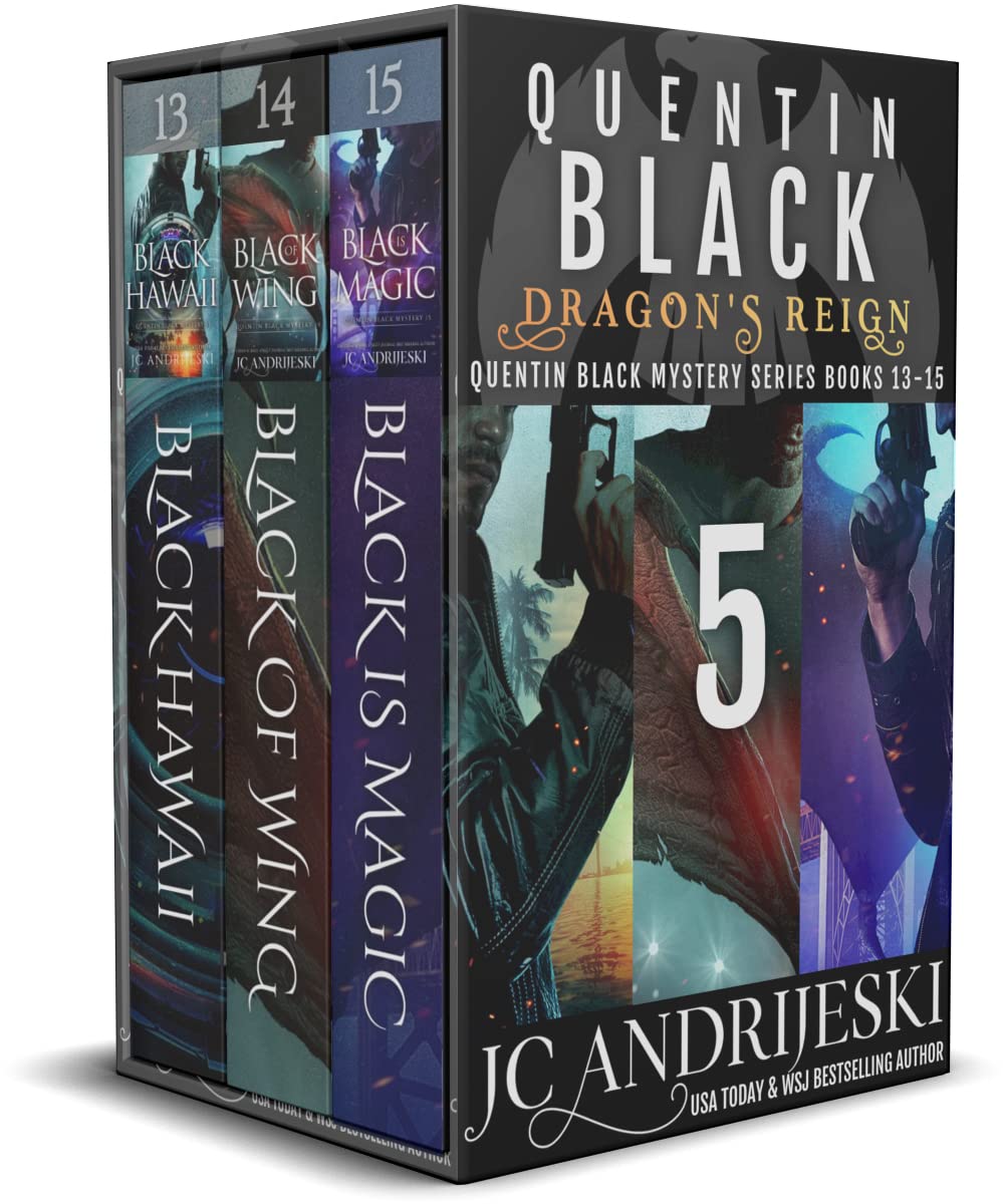 Quentin Black: Dragon’s Reign (Quentin Black Mystery Series #13-15): A ...