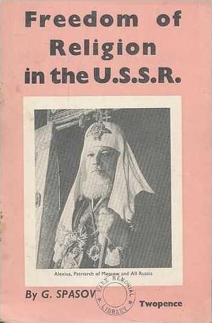 Freedom of Religion in the U.S.S.R. by G. Spasov | Goodreads