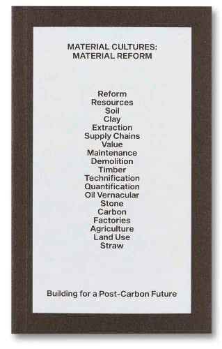 MATERIAL CULTURES MATERIAL REFORM by Material Cultures | Goodreads
