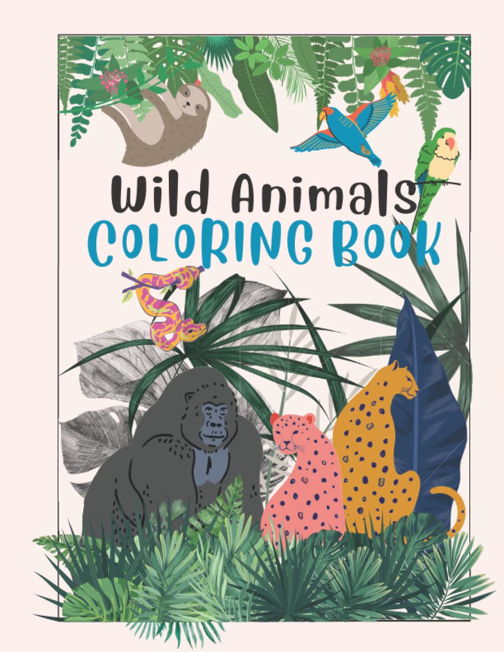 Wild Animals Coloring Book by Alyssa Bryan | Goodreads