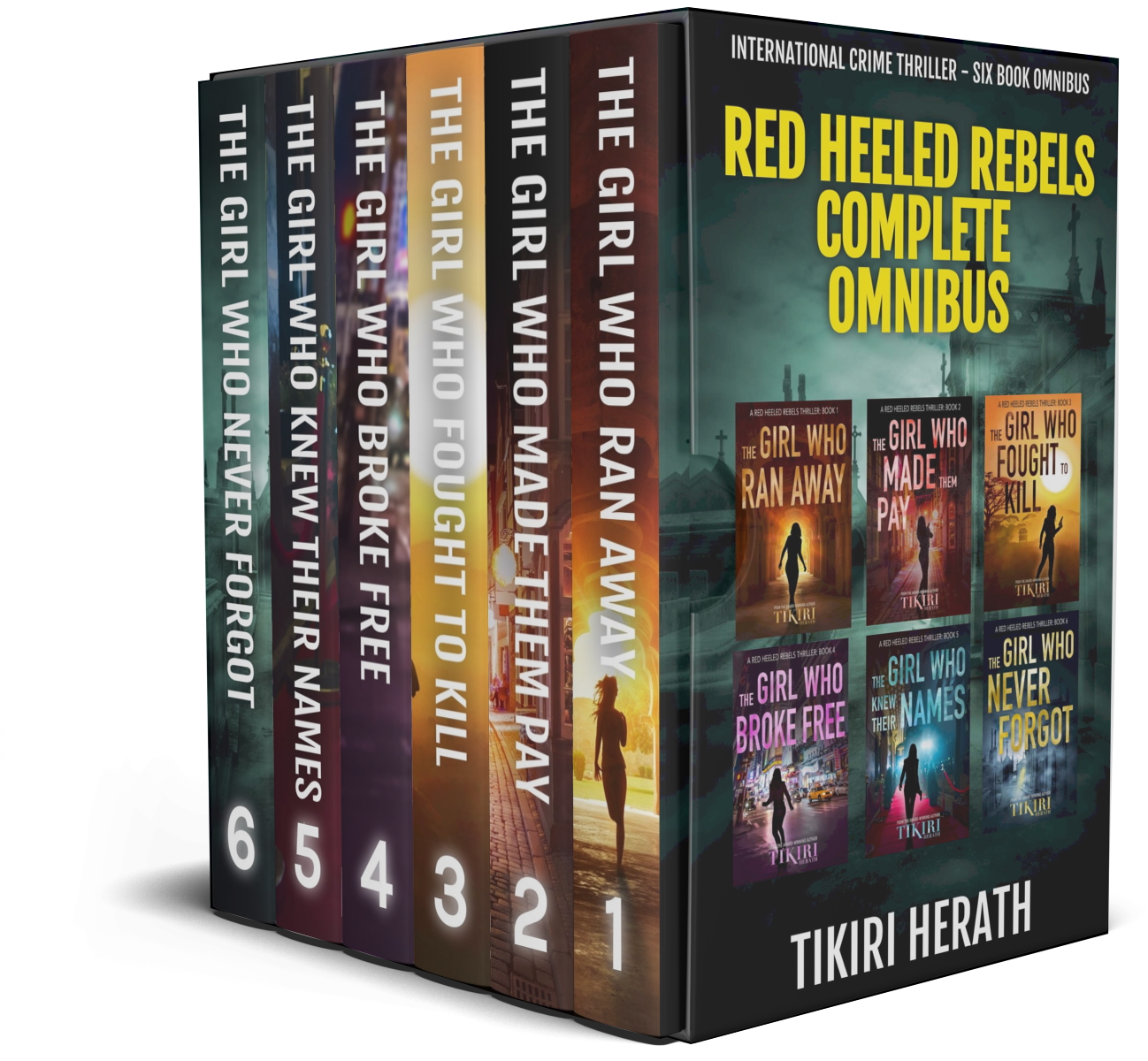 Red Heeled Rebels Complete Omnibus: International Crime Thriller - Six ...