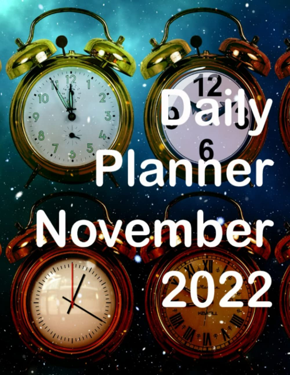 Daily Planner - November 2022: Large format pages 8.5X11 conveniently ...