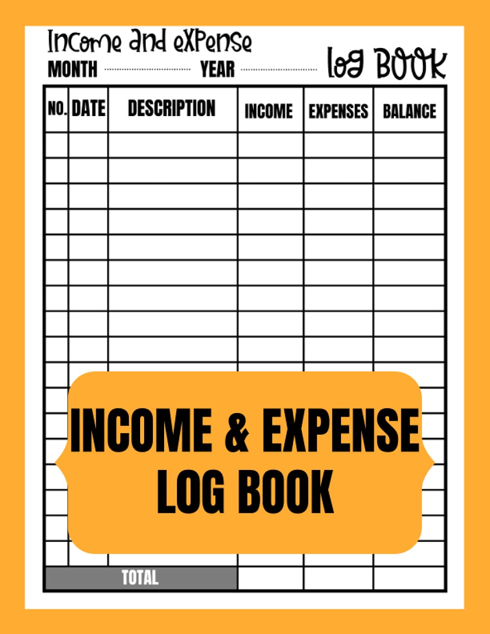 Income And Expense Log Book: Income And Expense Log Book Small Business ...