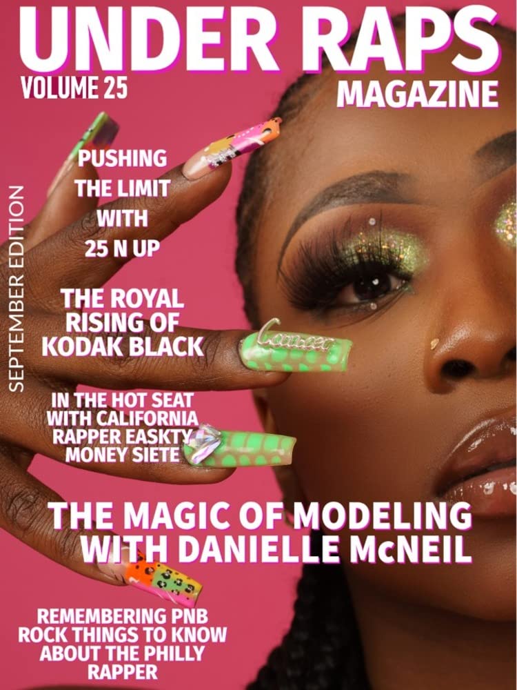UNDER RAPS MAGAZINE VOLUME 25 - THE MAGIC OF MODELING WITH MODEL DANIELLE McNEIL, PLUS THE ROYAL ...