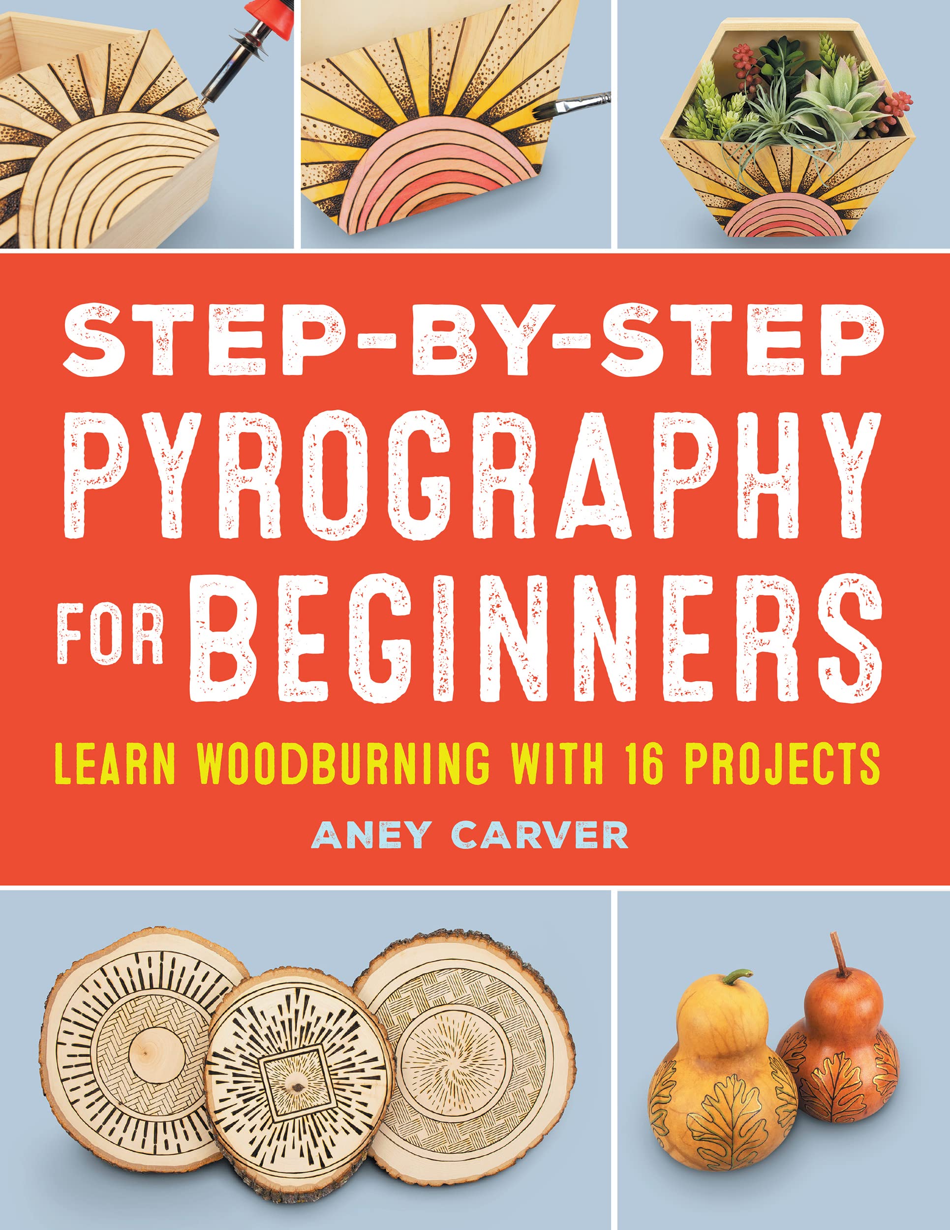 Step-by-Step Pyrography for Beginners: Learn Woodburning with 16 ...