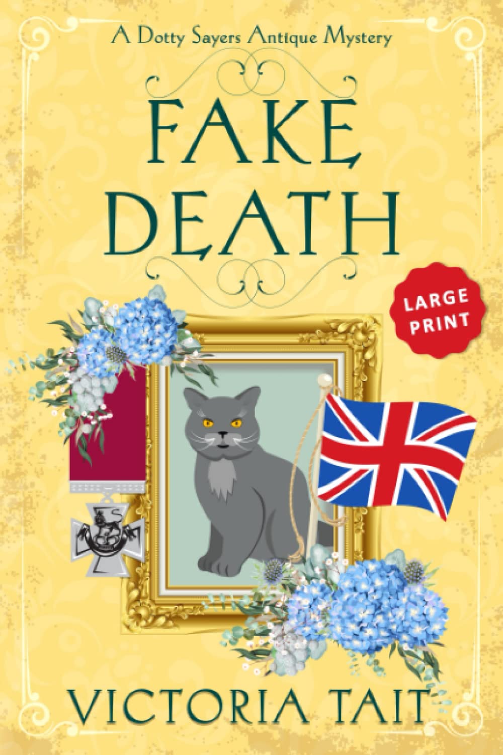 Fake Death: Large Print: A British Cozy Murder Mystery with a Female ...