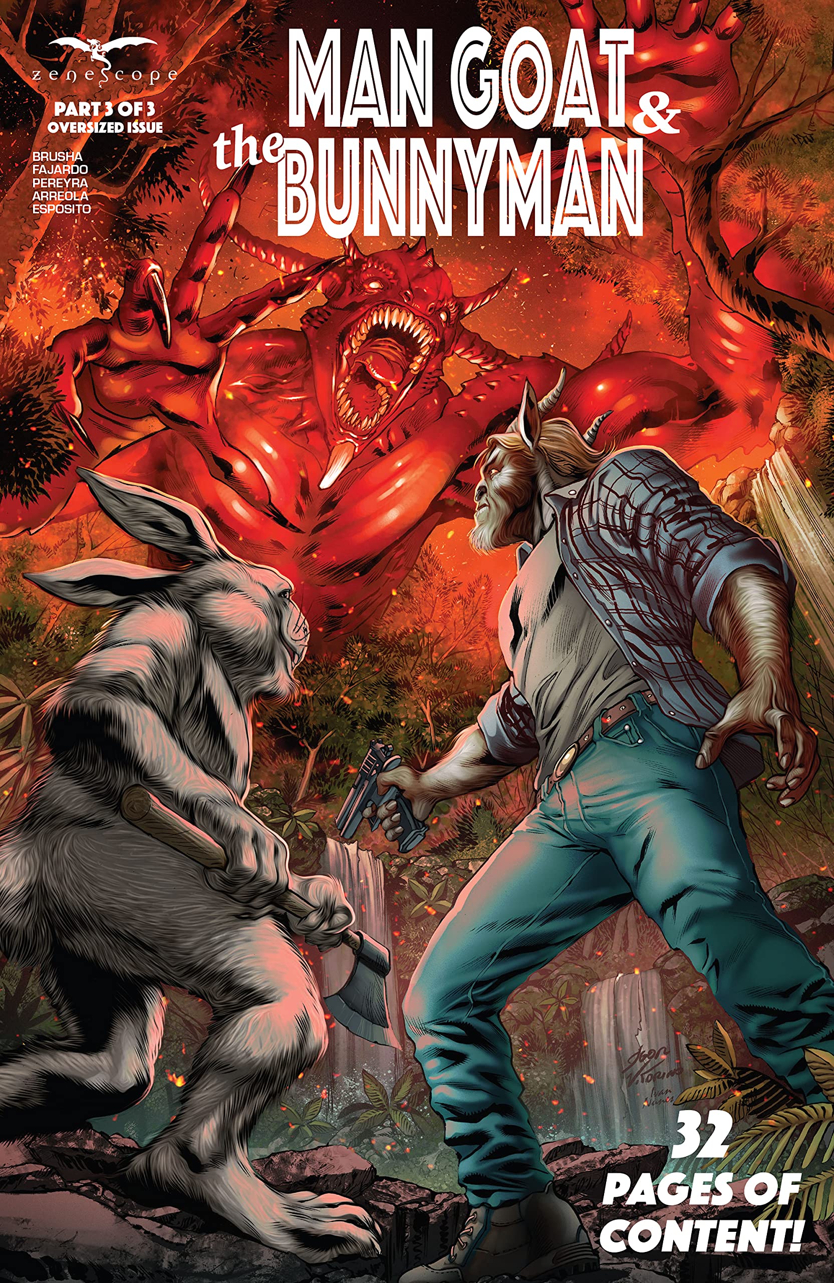 Man Goat & The Bunny Man #3 by Joe Brusha | Goodreads