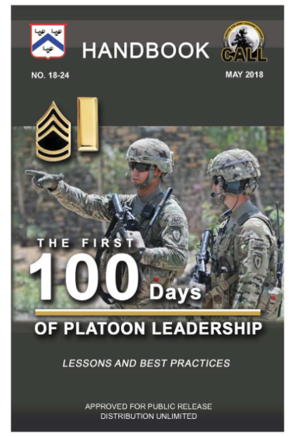 The First 100 Days of Platoon Leadership - Handbook by U.S. Department ...