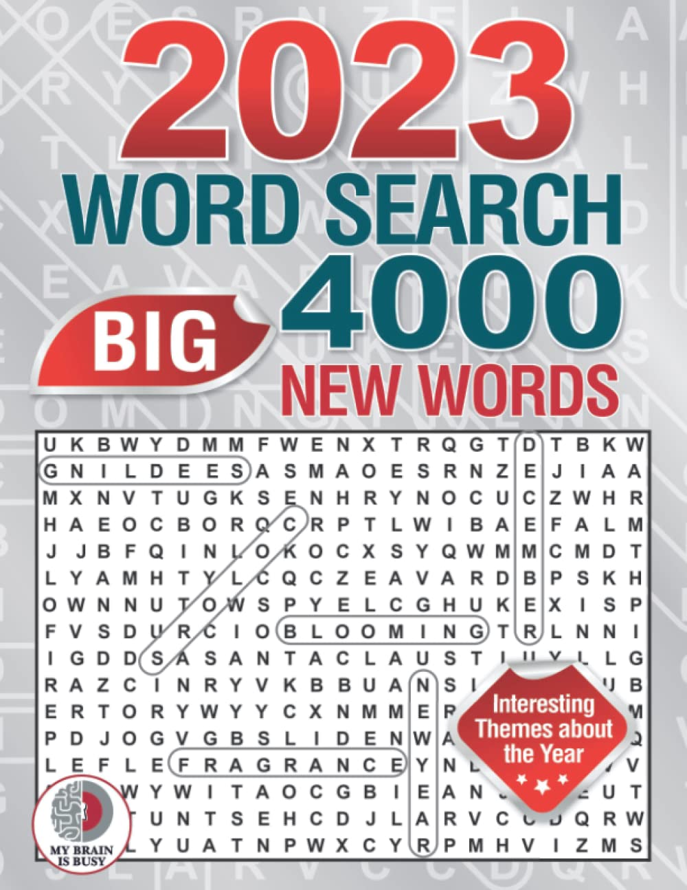 BIG 4000 New Words Word Search for Adults: 100+ Large Print Puzzles ...