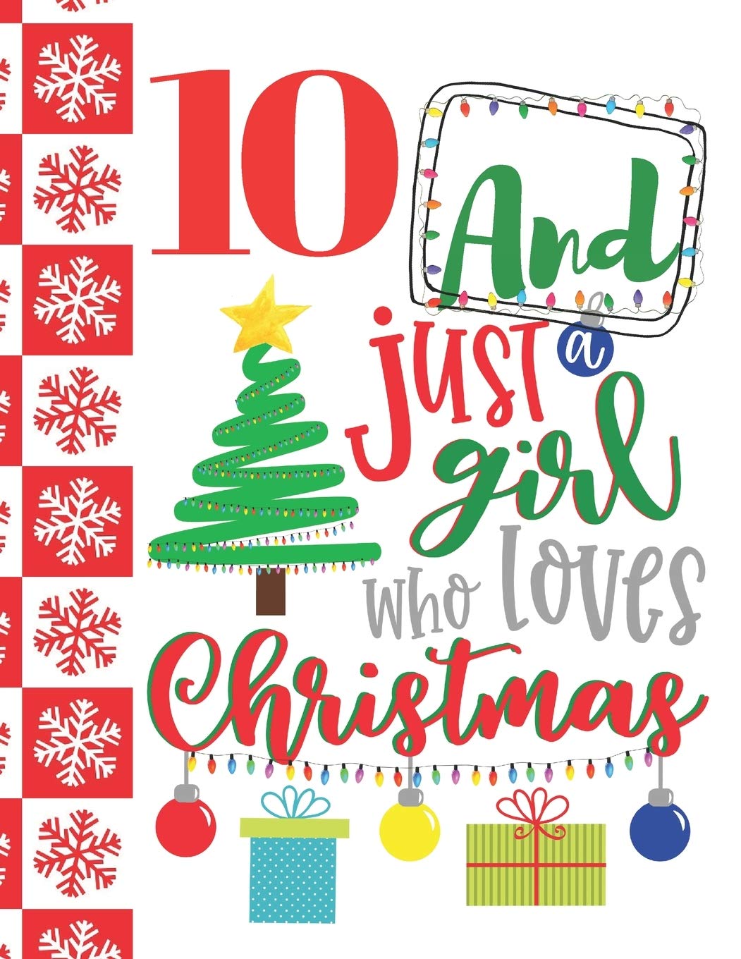 10 And Just A Girl Who Loves Christmas Holiday Sudoku Puzzle Books For 