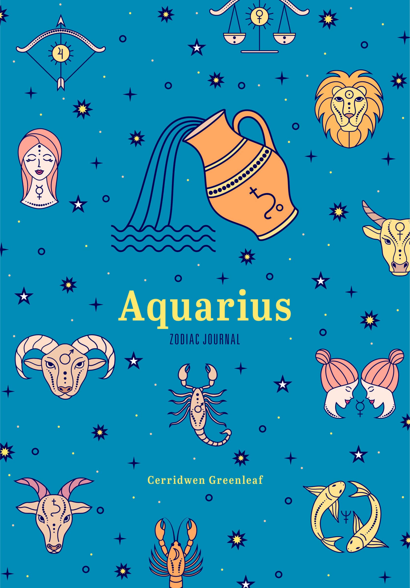 Aquarius Zodiac Journal: A Cute Journal for Lovers of Astrology and ...