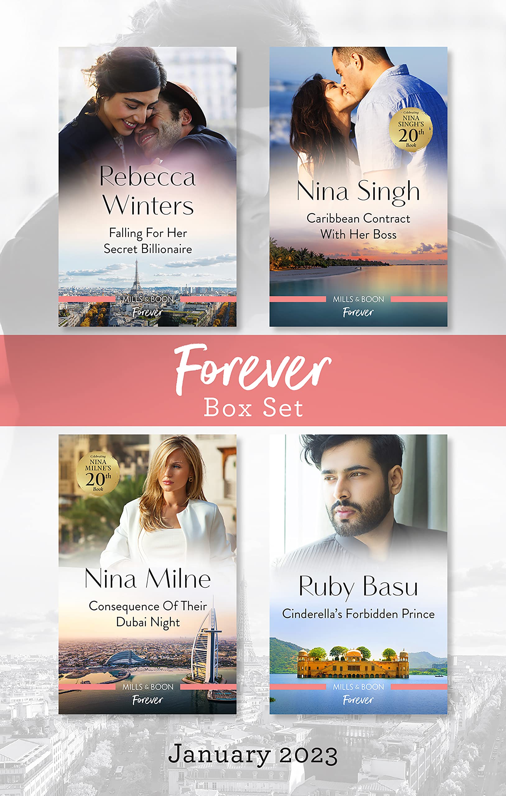 Forever Box Set Jan 2023/Falling for Her Secret Billionaire/Caribbean ...