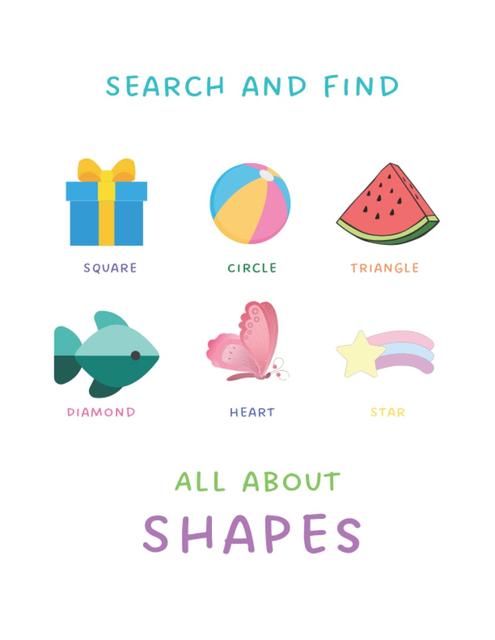 Search and Find All about SHAPES: My first seek and find picture book ...