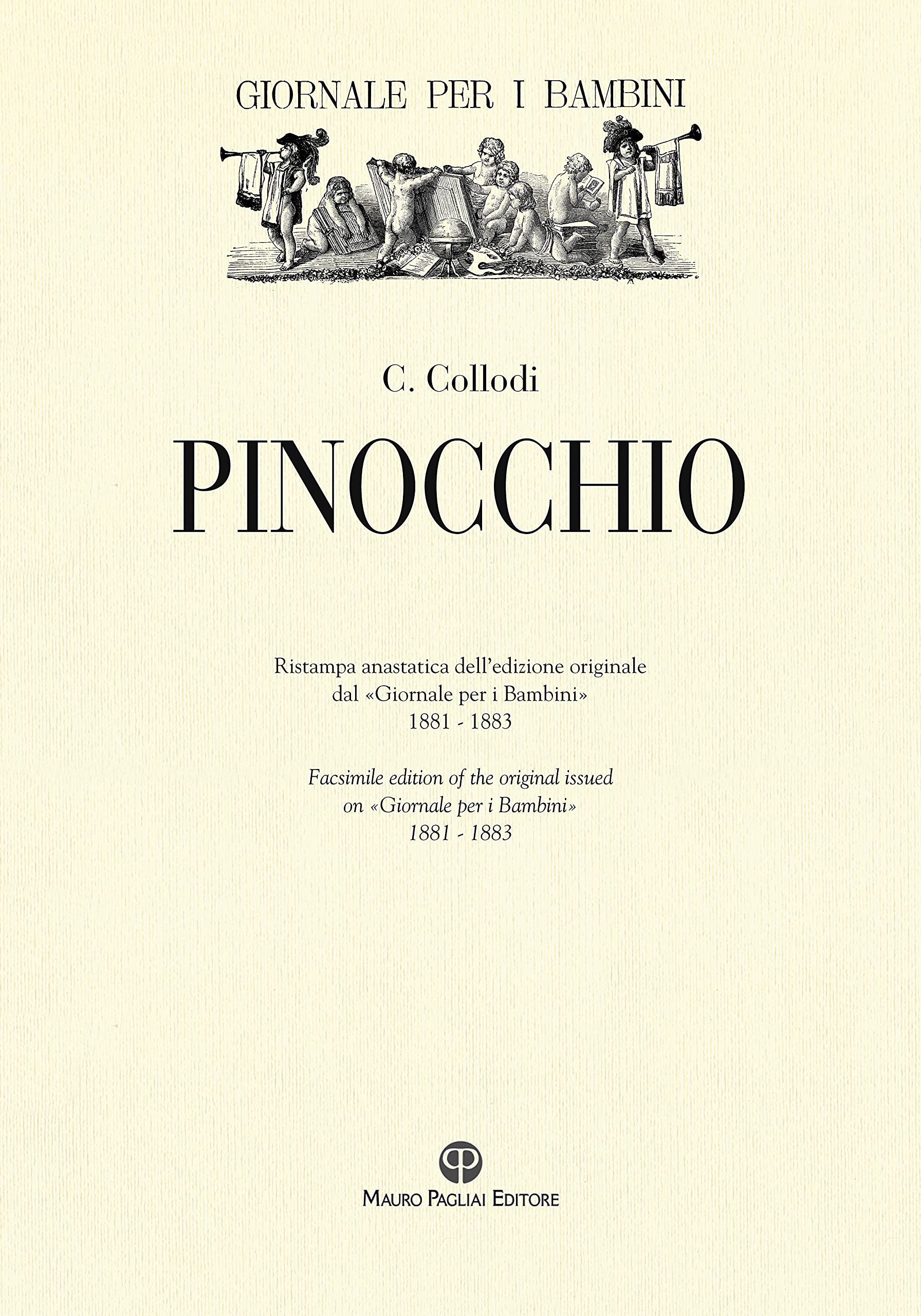 Pinocchio: Ristampa anastatica dell’edizione originale dal «Giornale ...