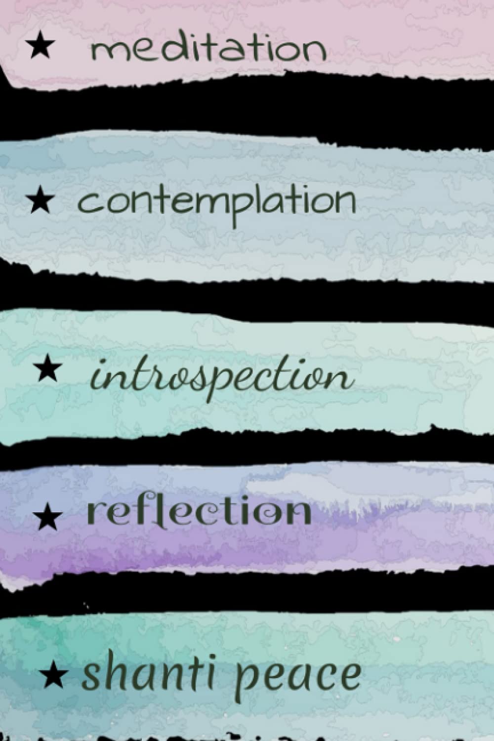 Meditation Contemplation Introspection Reflection Shanti Peace: 120 ...