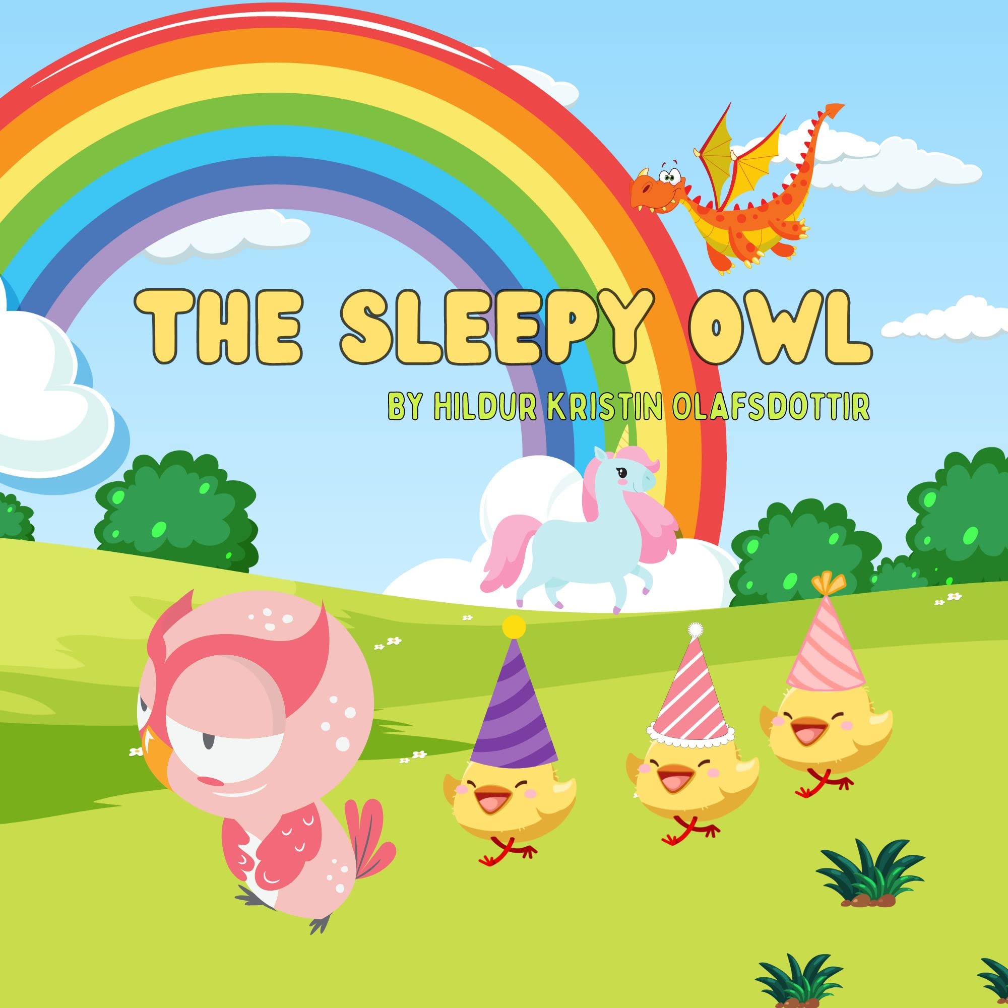 The sleepy owl, Fun children's picture books, ages 4-8, Easy read by ...