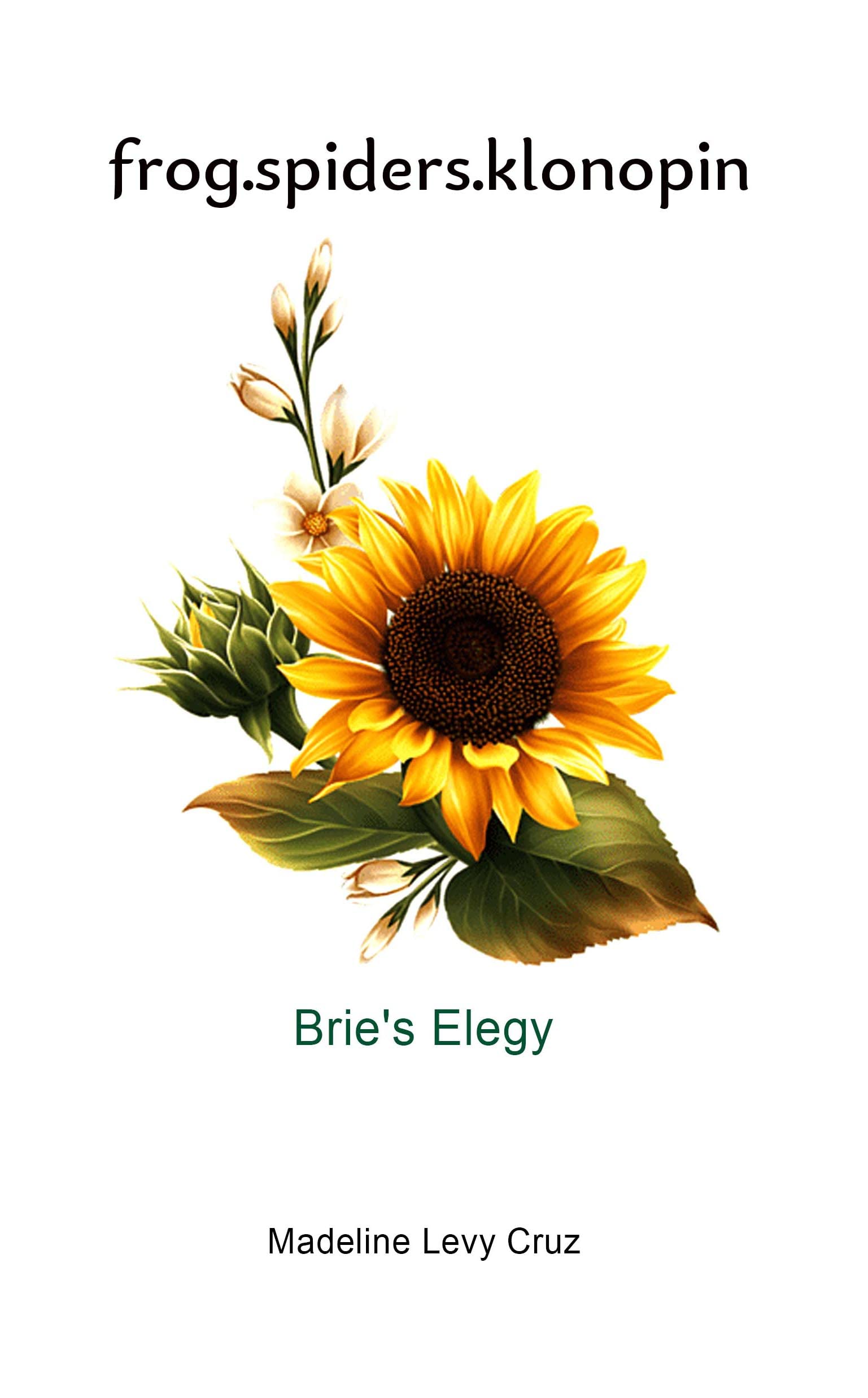 frog.spiders.klonopin : Brie's Elegy by Madeline Levy Cruz | Goodreads