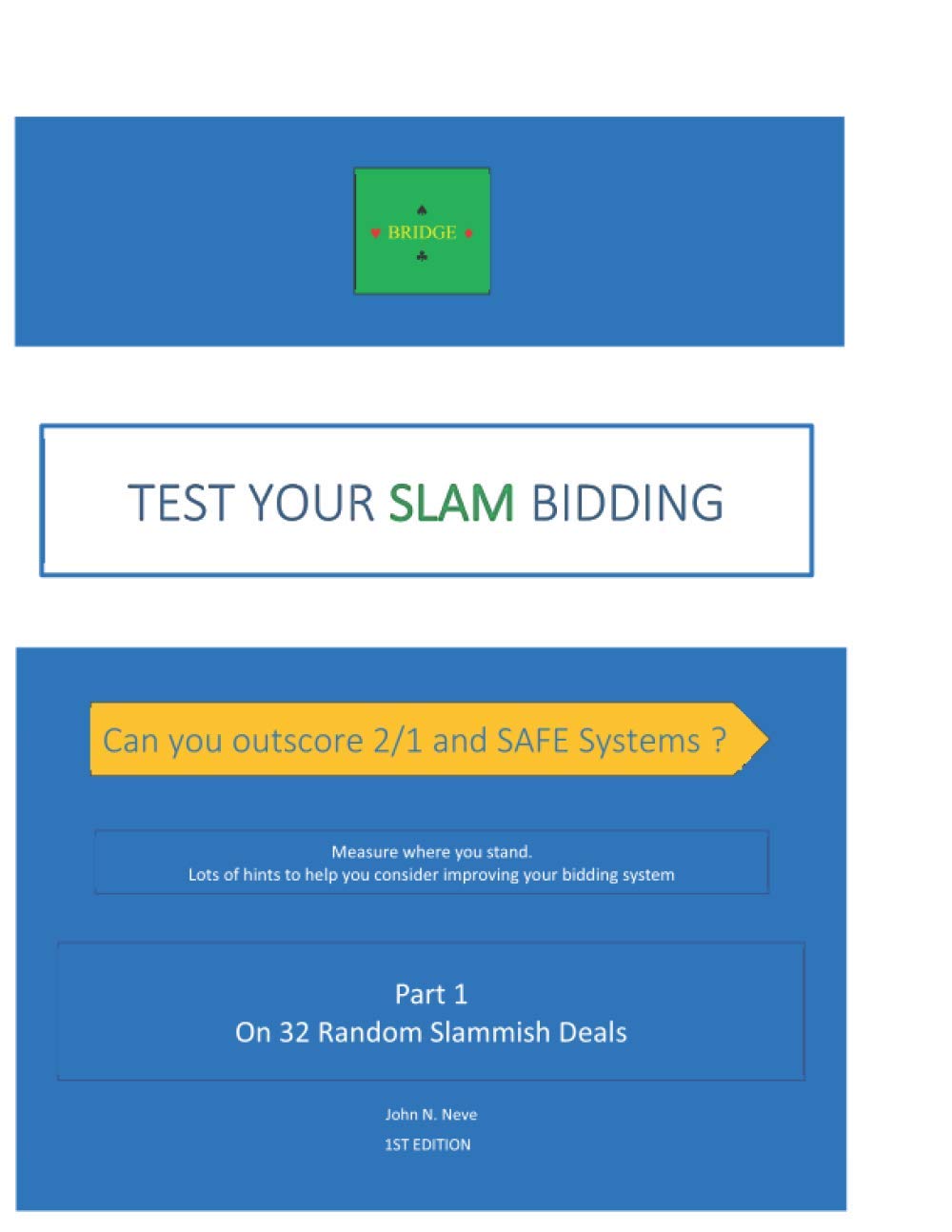 Test your slam bidding. Part 1: on 32 random slammish deals: Lots of ...