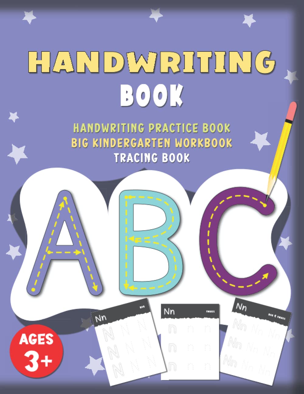 Handwriting Book - Handwriting Practice Book, Big Kindergarten Workbook ...