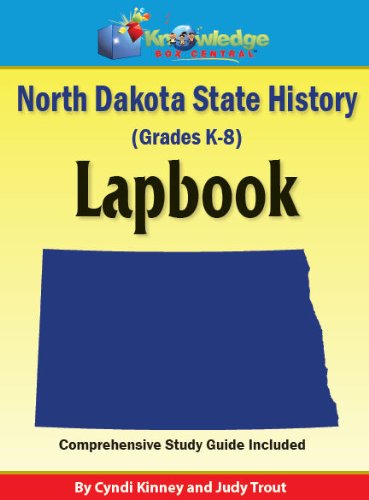North Dakota State History Lapbook Journal - Print by Cyndi Kinney ...
