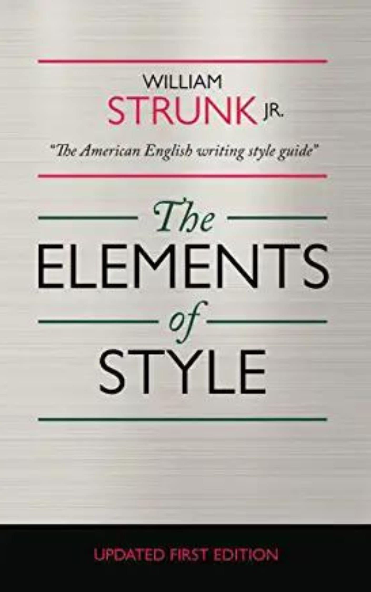 The Elements of Style: Annotated Edition by William Strunk Jr. | Goodreads