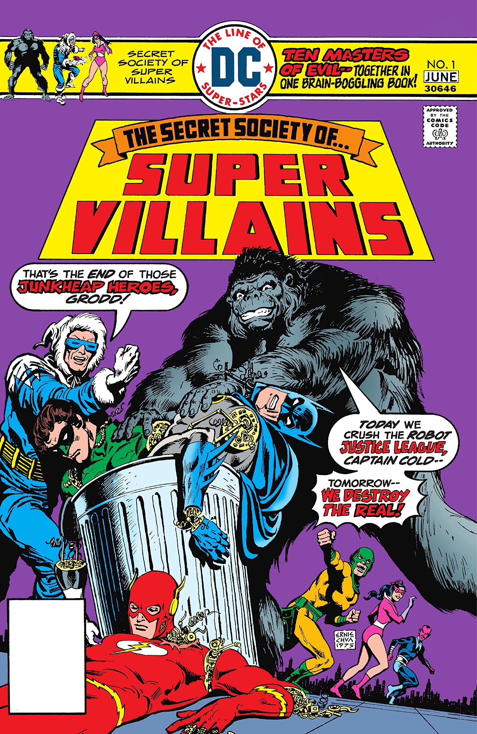 The Secret Society of Super Villains (1976-1978) #1 by Gerry Conway ...