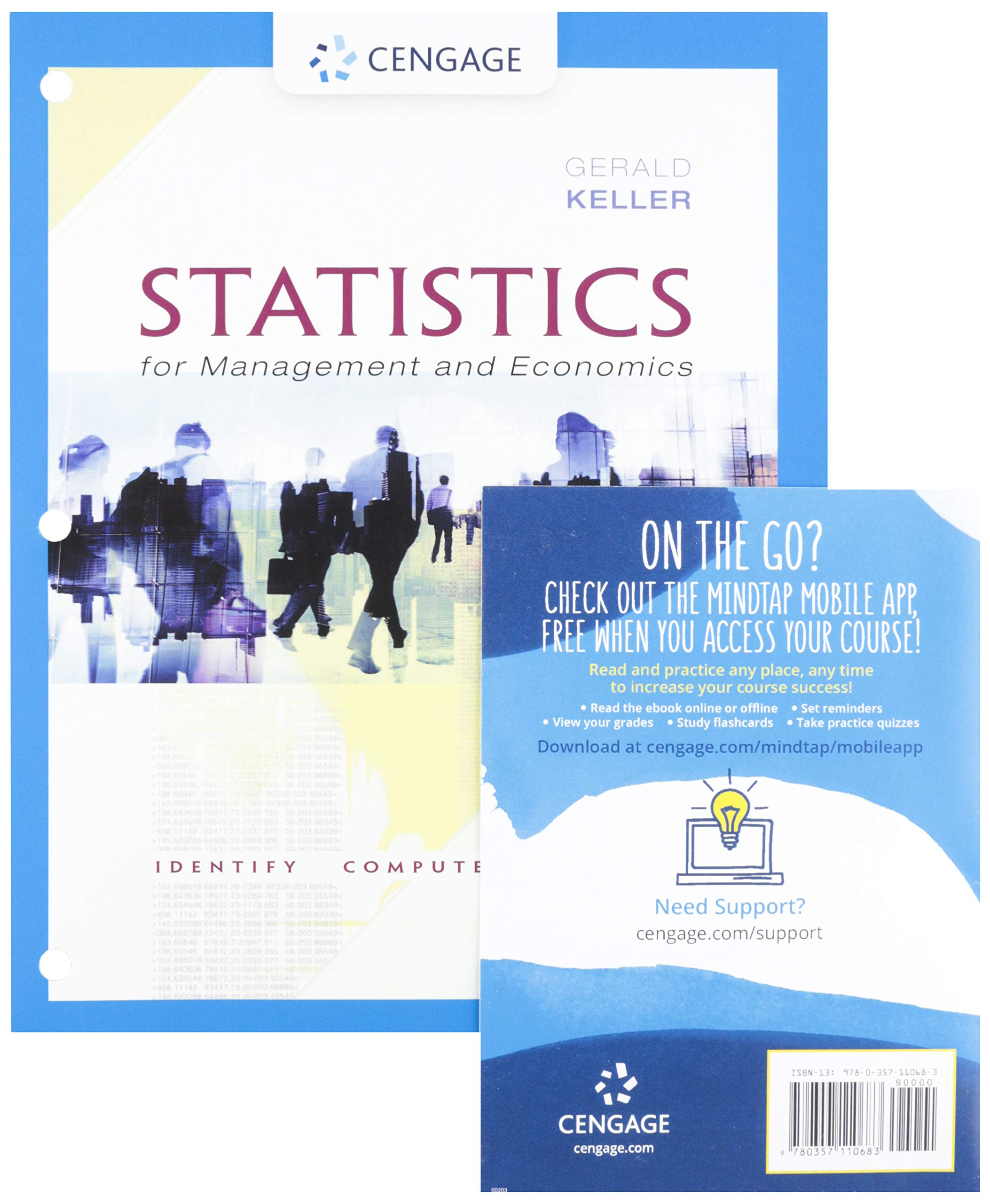 Bundle: Statistics for Management and Economics, Loose-leaf Version, 11th + MindTap, 1 term ...
