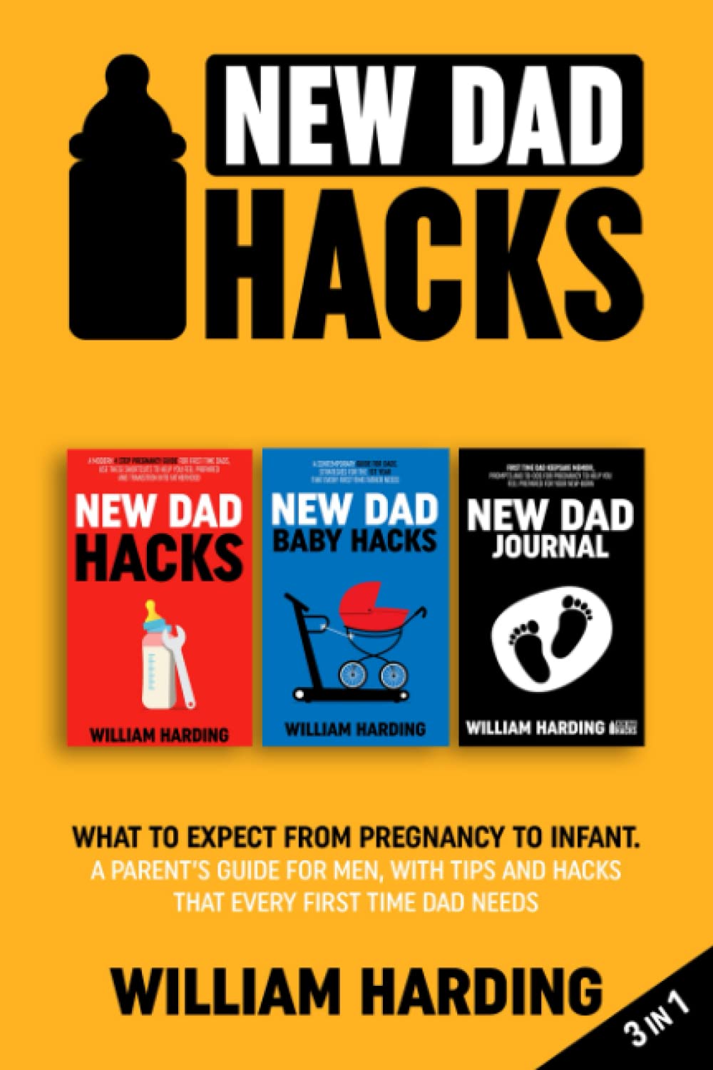 New dad hacks 3 in 1: What to expect from pregnancy to Infant. A parent ...