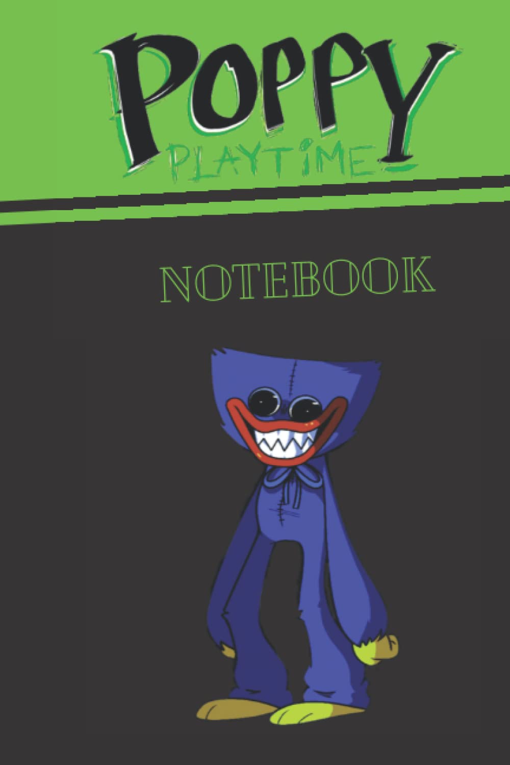 Huggy woggy, poppy playtime lovers notebook: Notebook for fans Poppy ...