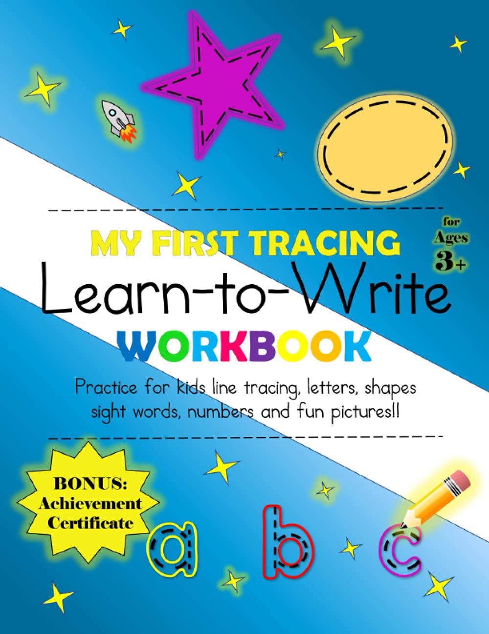 My Tracing Practice | Kids Preschool Letter Control Learning Writing ...