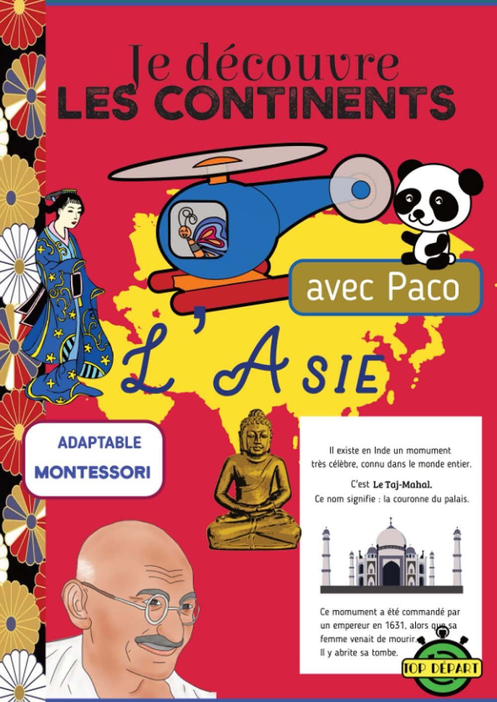 Je découvre les continents avec Paco - L'ASIE: Cahier de géographie ...