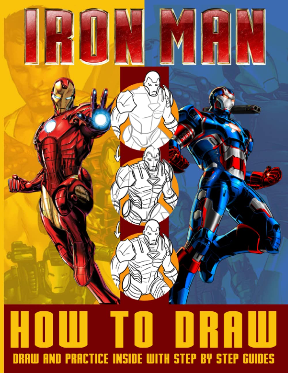 How to Draw Iron Man: Easy Techniques And Step-by-Step Drawings Iron ...