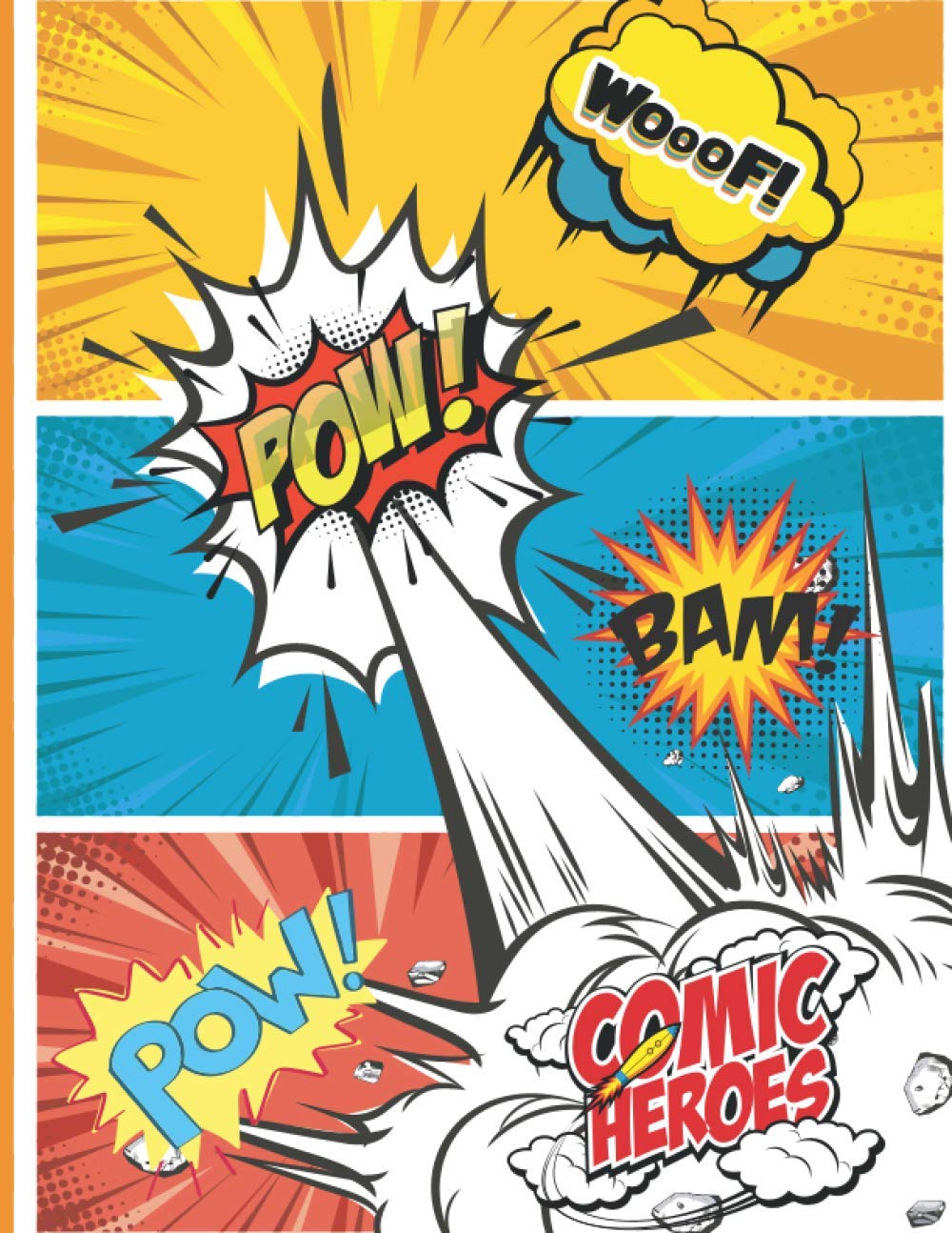 Blank Comic Book For Kids and Adults: Unleash Comics Creativity with ...