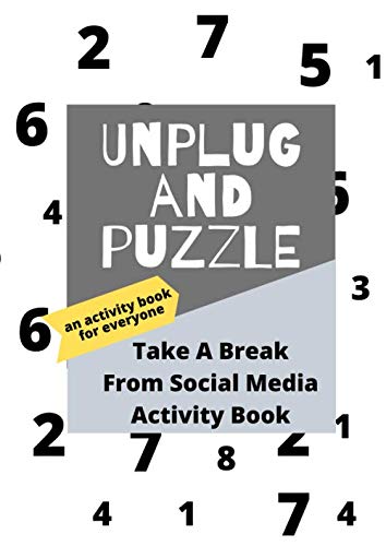 Unplug and Puzzle Take A Break From Social Media Activity Book An ...