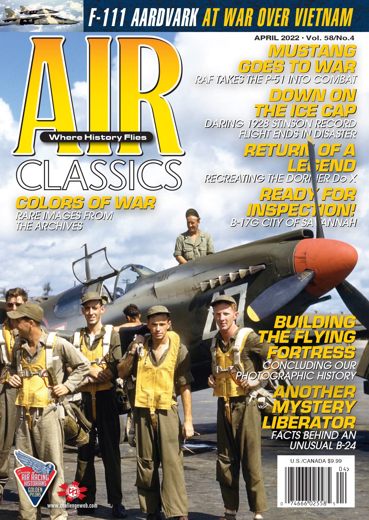 Air Classics Magazine Vol 58 / No 4: Where History Flies by Michael O ...