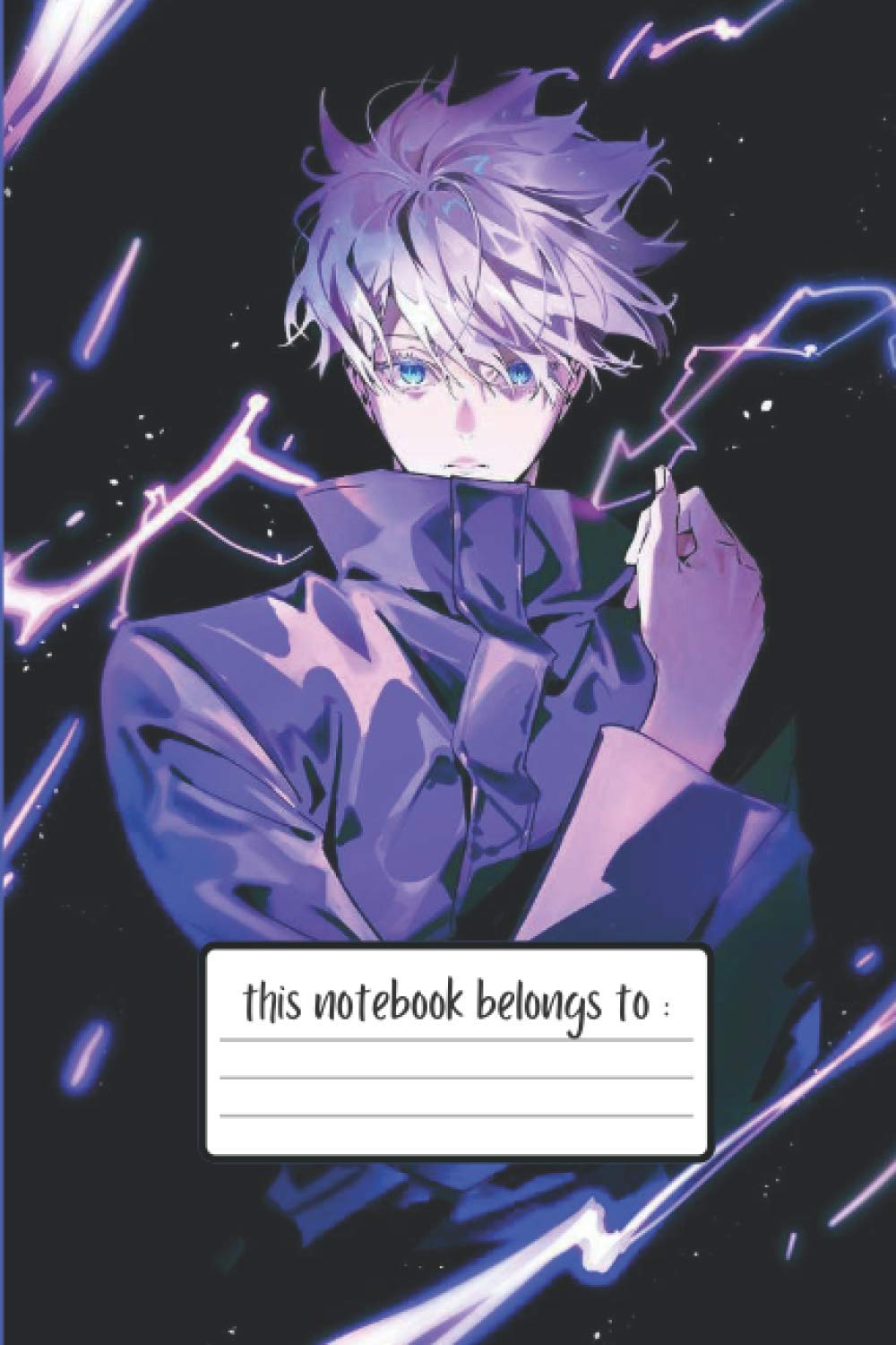 Satoru Gojo Notebook: Lined Journal for Satoru Gojo lovers 077 by ...