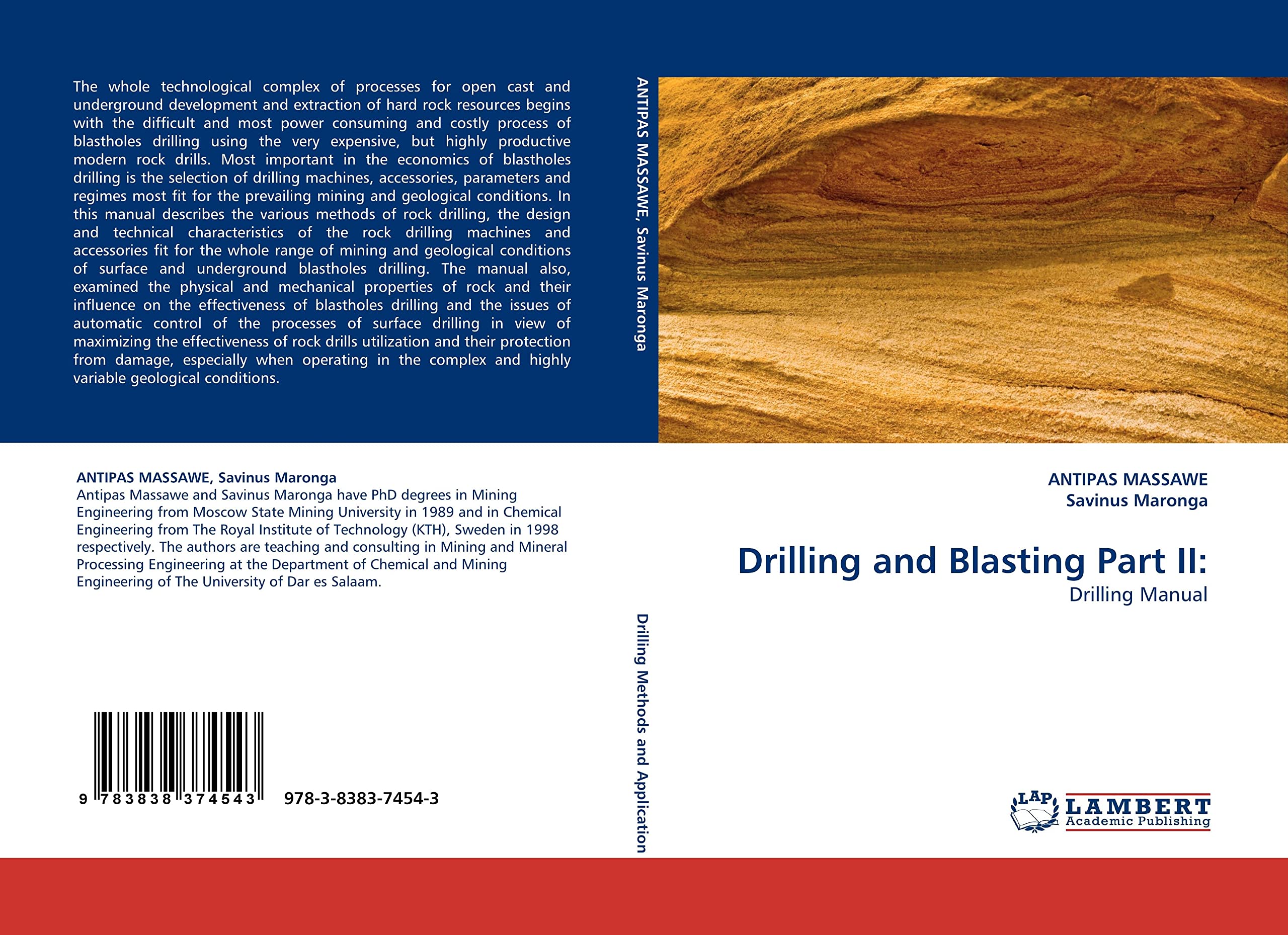 Drilling and Blasting Part II:: Drilling Manual by ANTIPAS MASSAWE ...