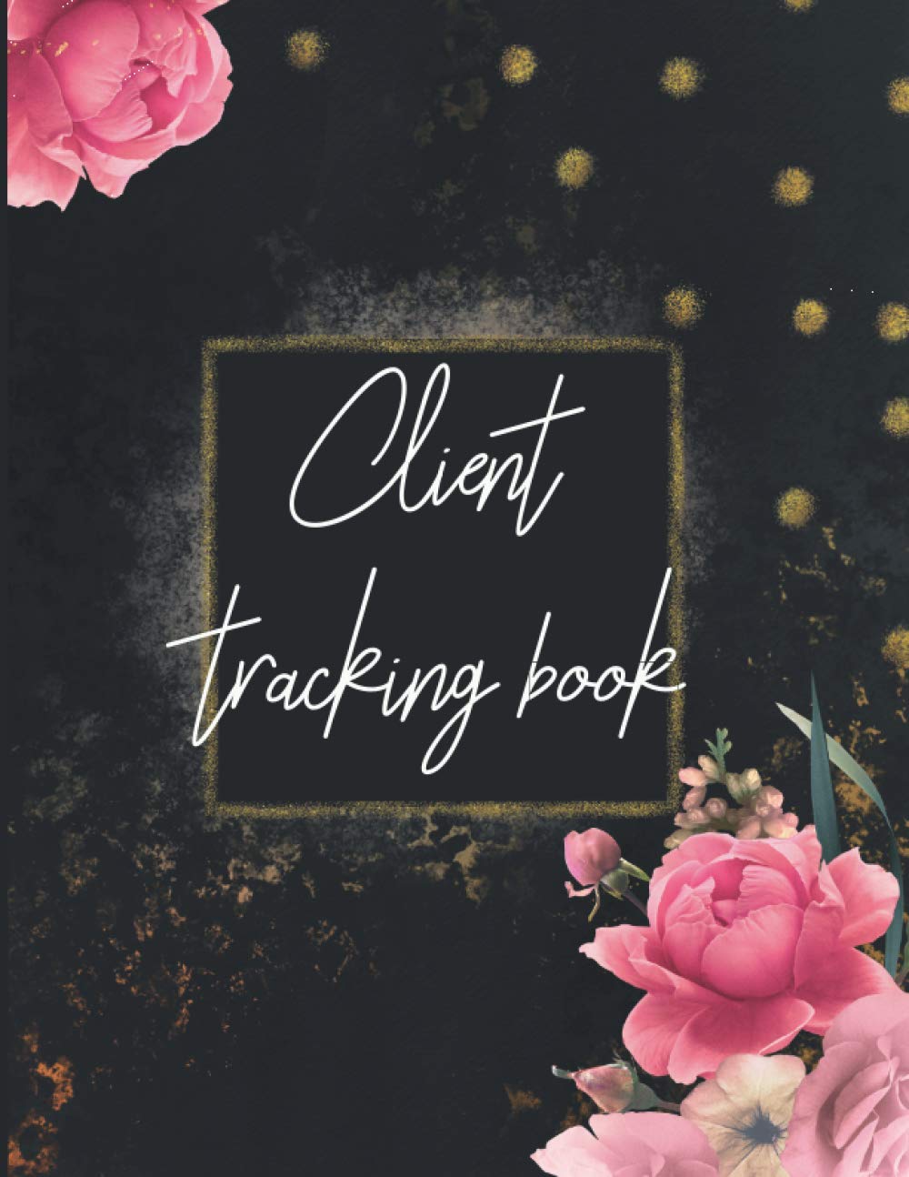 Black - Client Tracking Book: Hairstylist Client Data Organizer Log ...