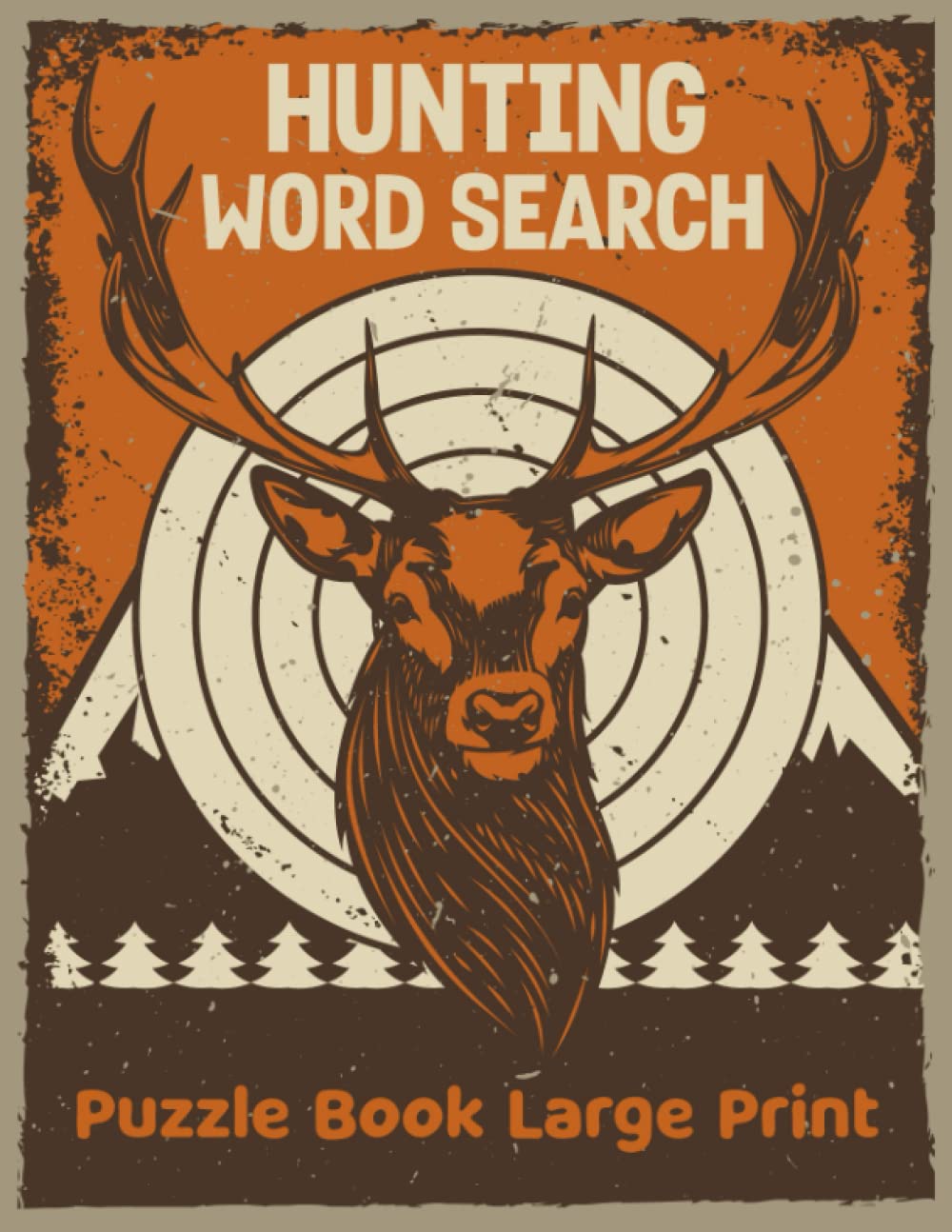 Hunting Word Search Puzzle Book For Adults: Hunting Word Wordsearches ...